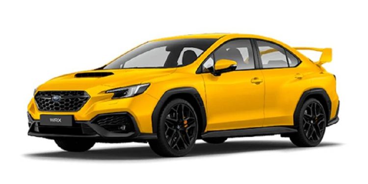 Subaru WRX Yellow Edition 2027 estrena una serie muy limitada en el ...